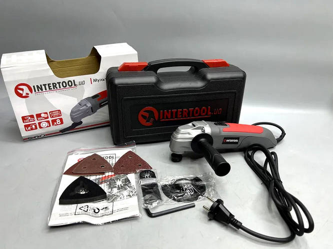 Купити Реноватор мультитул, реноватор для металу, Reноватори мультиінструмент 300W INTERTOOL ...