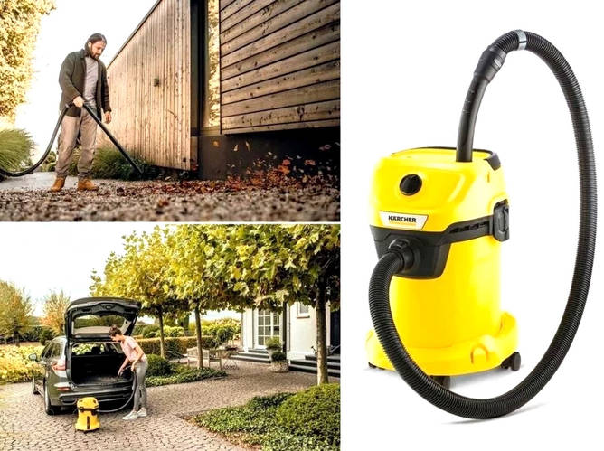 Купить Уличный пылесос, Электрический садовый пылесос KARCHER 1000Вт ...