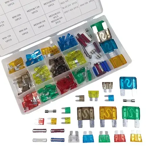 Комплект автомобильных предохранителей 147 шт. 5-70А (ID#1921168493 ...