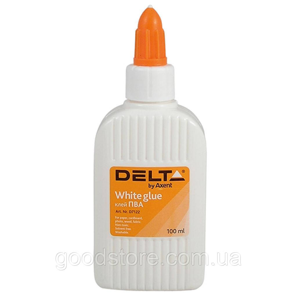 Купить Клей Delta by Axent White glue, PVA, 100 мл, cap dispenser (D7122), цена 39 ₴ — Prom.ua ...