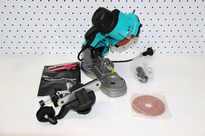 Купить Заточка цепи бензопили, Машинка для заточки цепей 560Вт Grand ...