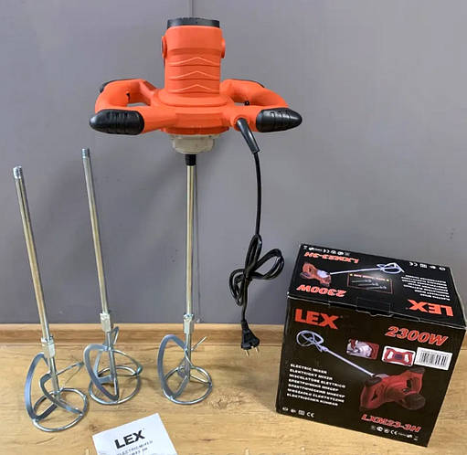 Купить Миксер для замеса раствора с регулировкой оборотов 2300W (Польша ...