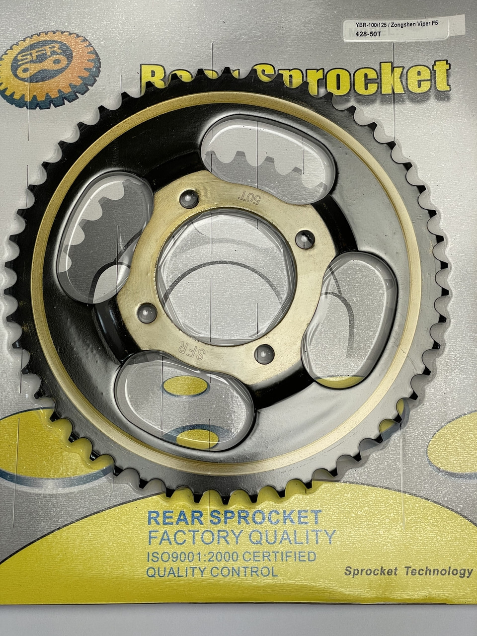 Зірка задня Zongshen Viper F5 428-50т, SFR (ID#1921679644), ціна: 656 ₴, купити на Prom.ua