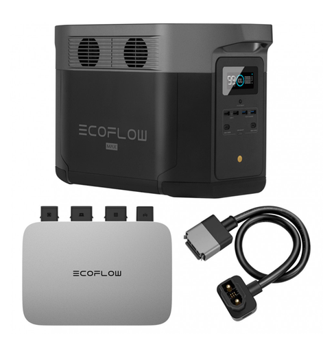 Комплект енергонезалежності EcoFlow PowerStream - мікроінвертор 600W ...