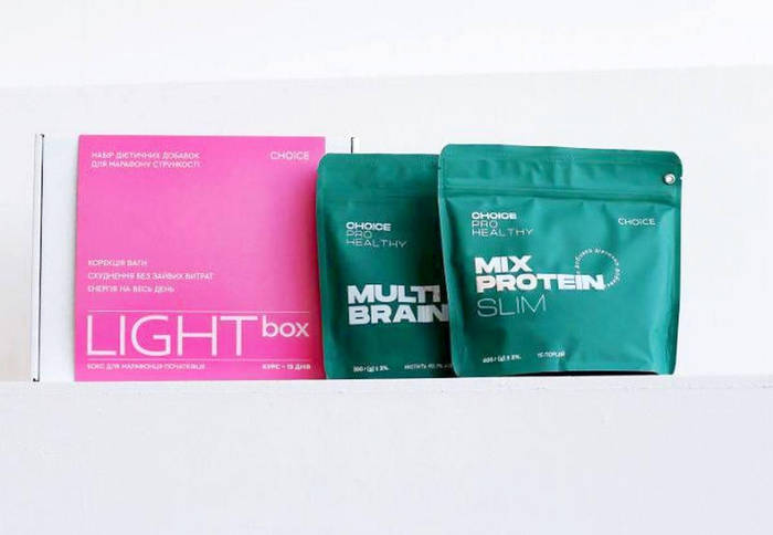 Купить Multi Brain, Mix Protein SLIM - Light box эффективный набор ...