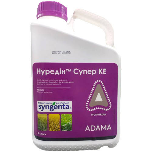 Купить Нуредин Супер 5л, инсектицид, хлорпирифос, бифентрин, Syngenta ...