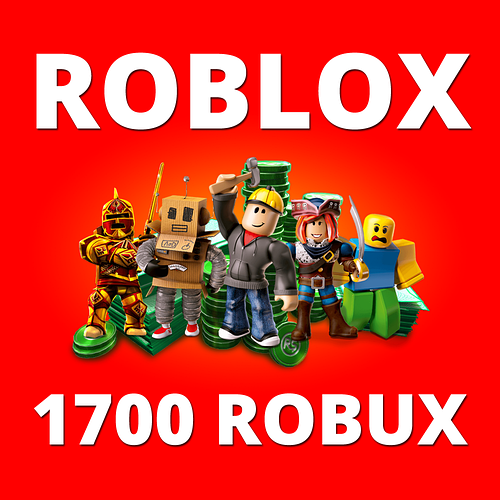 Roblox Gift Card 1700 Robux Будь-який регіон (ID#1922272581), ціна: 1499 ₴, купити на Prom.ua