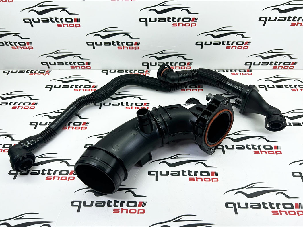 Впускной патрубок с вентиляционным шлангом Audi A4 B9/ A5 B9/ A6 С8/ A7 ...