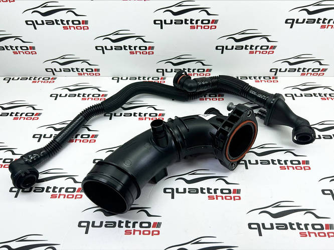 Впускной патрубок с вентиляционным шлангом Audi A4 B9/ A5 B9/ A6 С8/ A7 ...