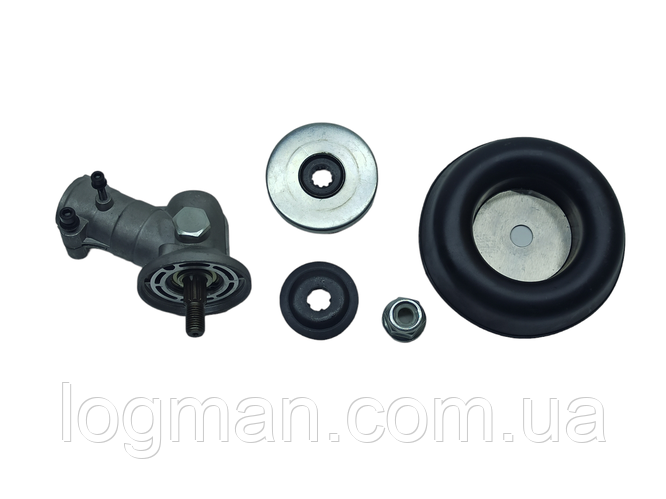 Нижній редуктор у зборі для Husqv 125/128R із шайбами на мотокосу Хусквар (WINZOR Pro Seria ...