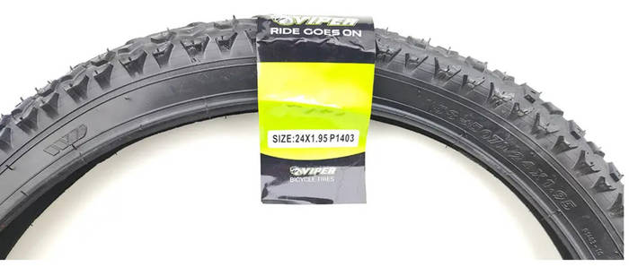 Купить Покрышка на велосипед 26 дюймов VIPER 26"-1.95" P1403 BLK, цена ...