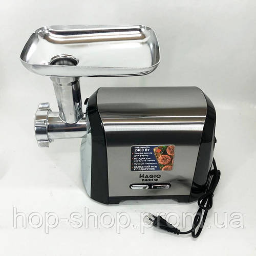 Купить Мясорубка с металлическим редуктором Magio MG-269, Мясорубка для мяса, Электромясорубка ...