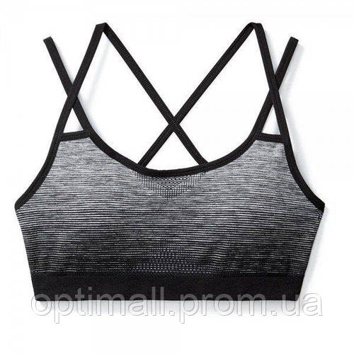 Бра Smart Wool Wm s PhD Seamless Strappy Bra Black M (1033-SW 16023.001 ...