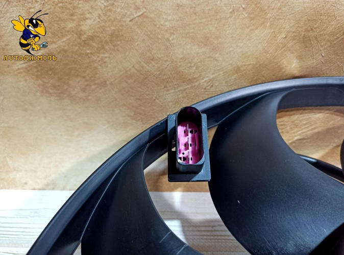 Купить Вентилятор радиатора D=390mm 6Q0959455AE Новый Шкода Фабия ...