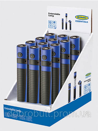 Купить Фонарь телескопический RING RIL80 с пооротным механизмом DT, код ...