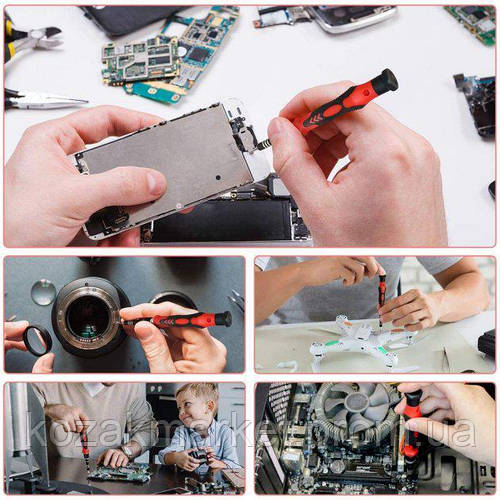 Купить Набор прецизионных магнитных отверток для ремонта электроники ...