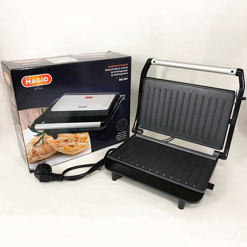 Гриль орешница Magio MG-364, Вафельница бутербродница 3 в 1 ...