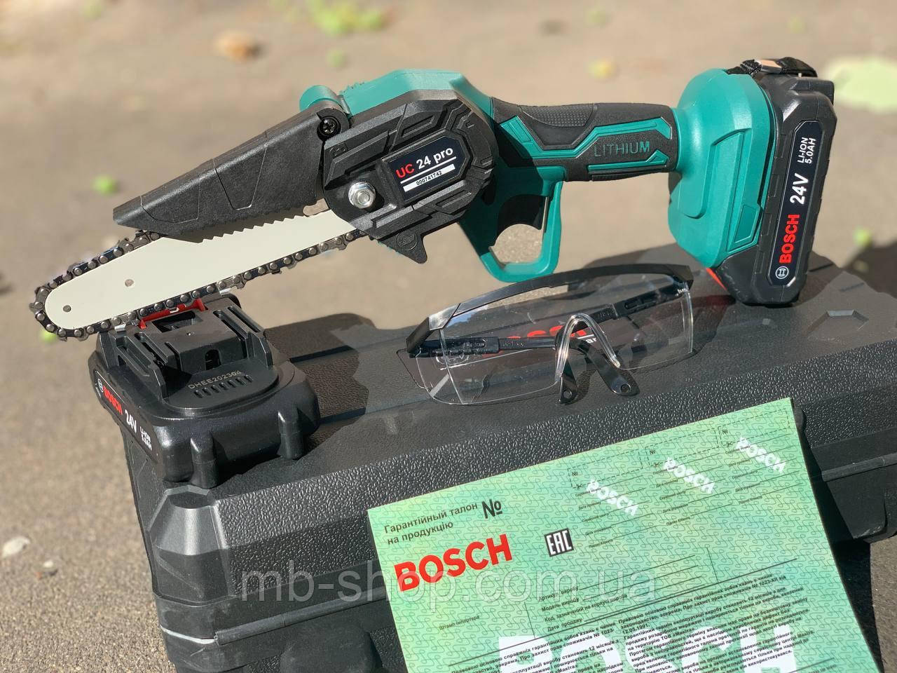 Купить Аккумуляторная мини-пила Bosch Universal chain 24 (24V, 5Аh ...
