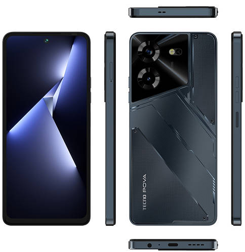 Купить TECNO Смартфон POVA 5 (LH7n) 6.78" 8/256GB, 2SIM, 6000mAh, Mecha ...