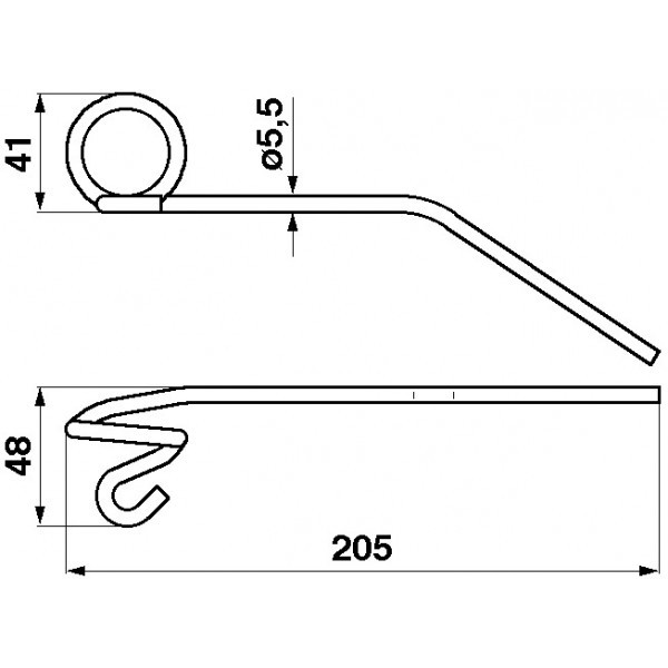 Палець мотовілу жатки 650500 Claas, ціна: 53 ₴, купити на Prom.ua