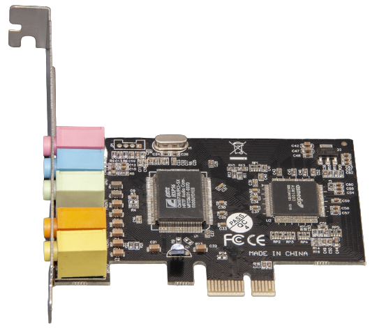 Звуковая карта PCI-e x1 Frime C-Media CMI8738+ASM1083 (SCF-CMI8738-4CH ...