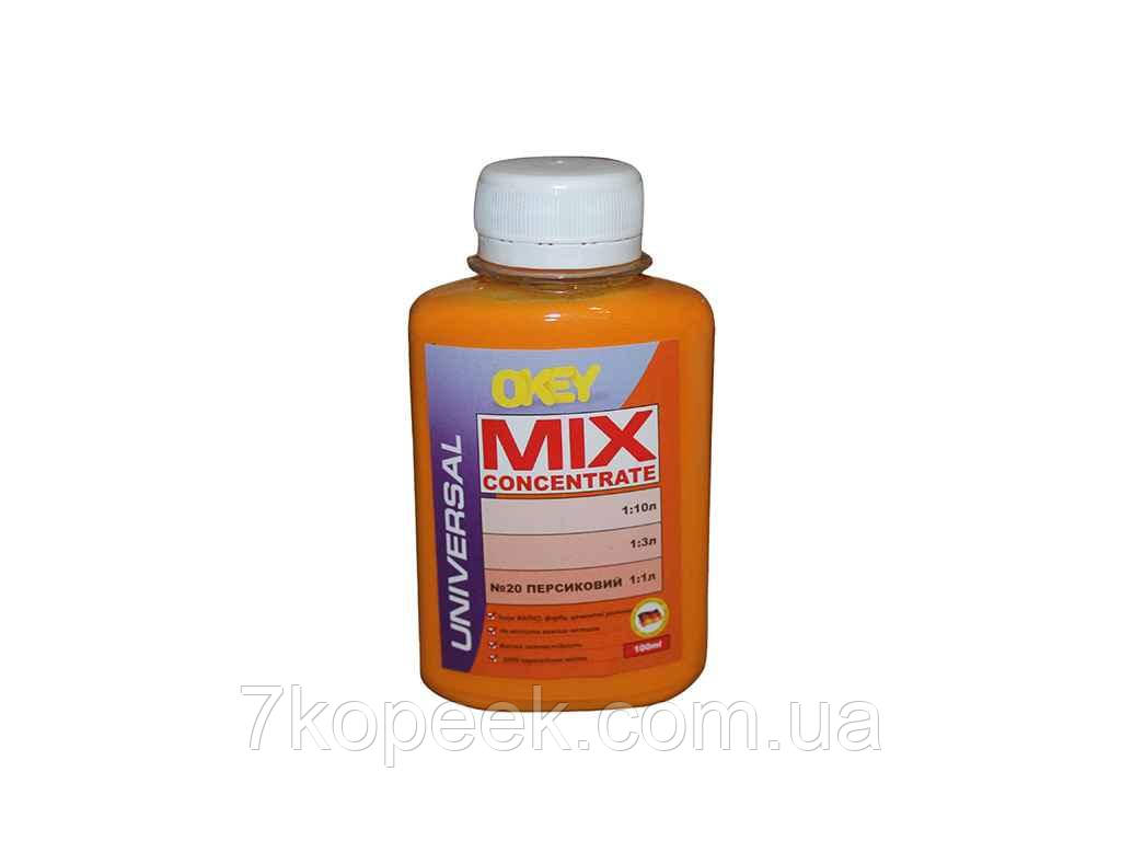 Купити Універс.колер.паста 100мл персикова ТМ MIX CONCENTRATE, ціна 25 ...