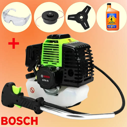 Купить Бензиновый триммер Bosch GTR 70 (4.8 кВт 6.5 л.с) мотокоса ...