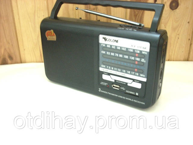 Купити Радіоприймач ICF-37U AR USB/SD MP3/WMA PLAYER, ціна 384 ₴ - Prom.ua (ID# 24781212)