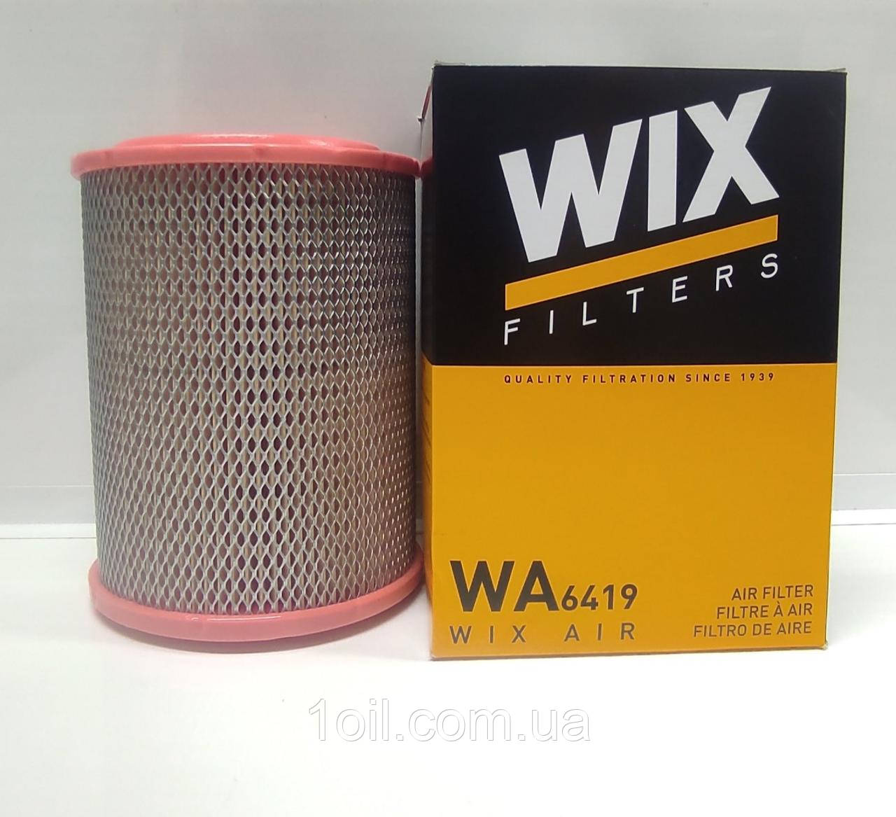 Фильтр воздушный WIX WA6419 , WA6431 (Москвич 2141) (LX130) – купить с ...