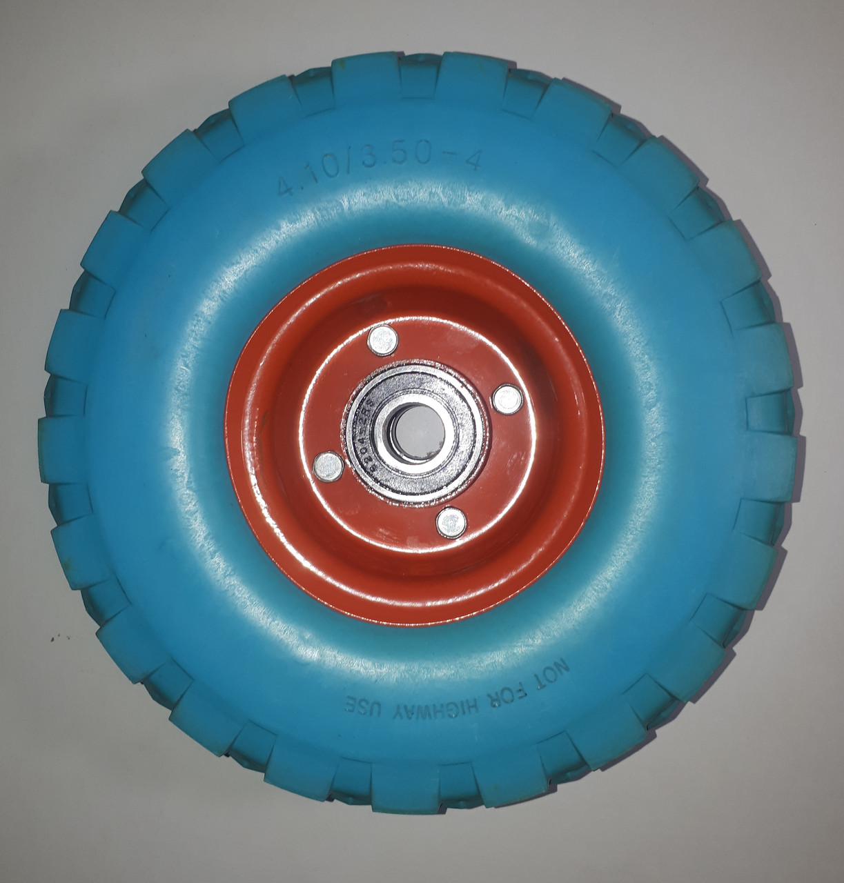 Колесо в сборе шина скат покрышка + диск возок тележка тачка прицеп 4. ...