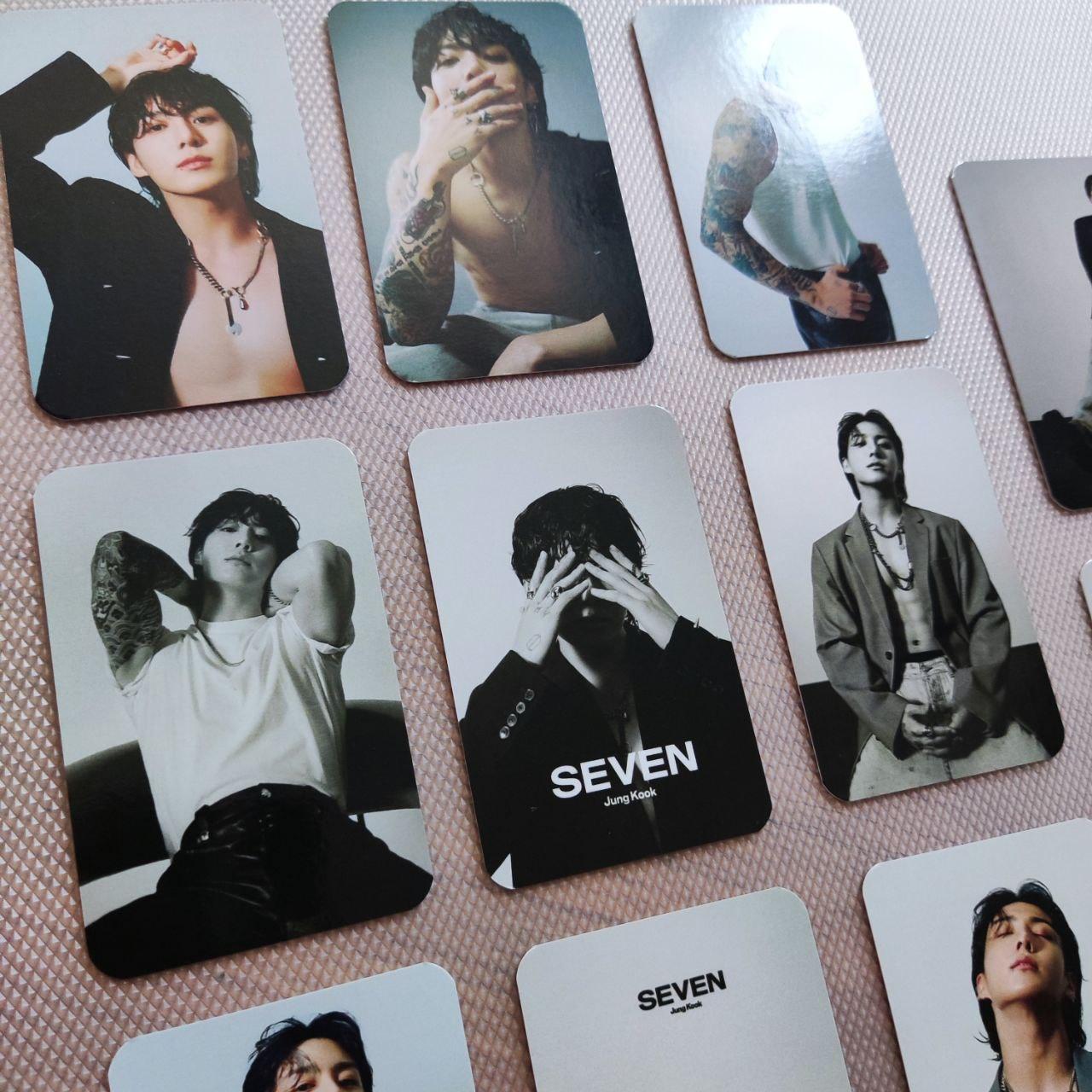 Ломо карты БТС Чонгук Seven / Lomo Card BTS Jung Kook Seven (11 штук ...