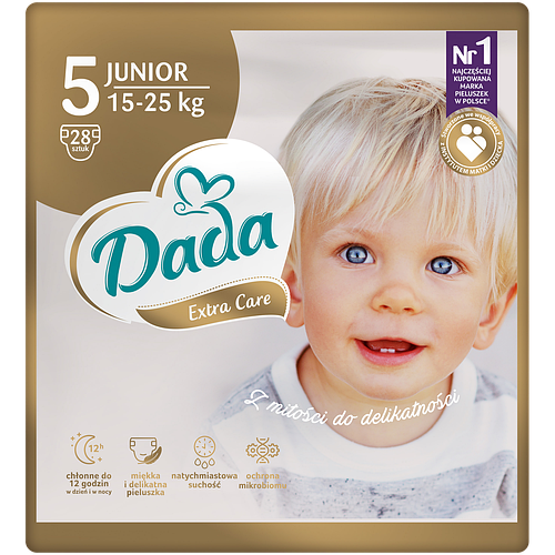 Підгузки дитячі Dada Extra Care 5 28шт, ціна: 215 ₴, купити на Prom.ua
