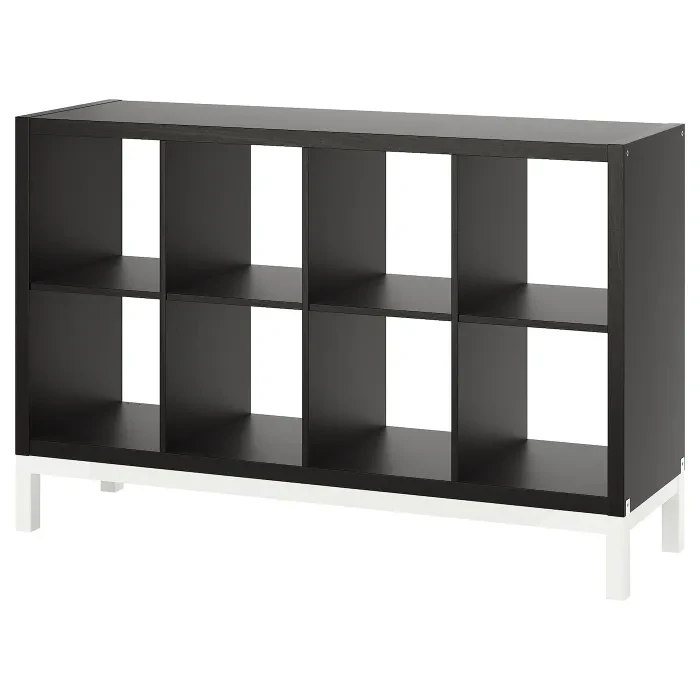 Ikea Kallax 094 426 78 книжный шкаф с несущим каркасом черно