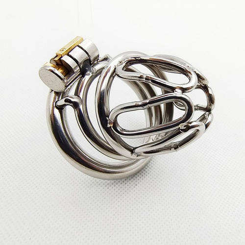 Stainless steel chastity device ZC211-M| Limon (ID#1925343170), цена ...