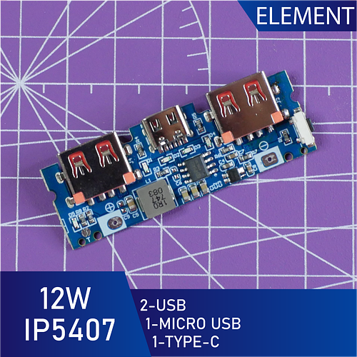 Купить Плата PowerBank IP5407, цена 85 ₴ — Prom.ua (ID#1925502571)