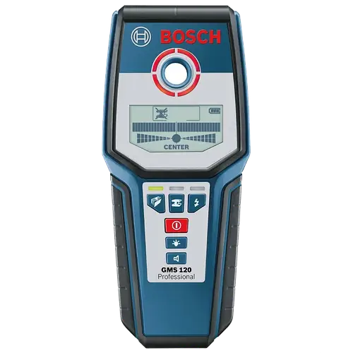 Купить Bosch GMS 120 Professional Детектор скрытой проводки, цена 4320 ...