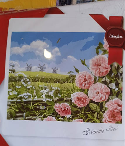 Картина Рисование по номерам Пейзаж Набор для росписи Нежность полей ...