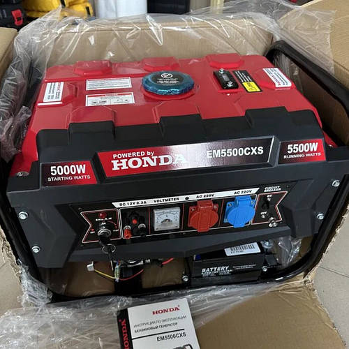 Купить Генератор HONDA EM5500 5.5 кВт с электростартером генератор ...