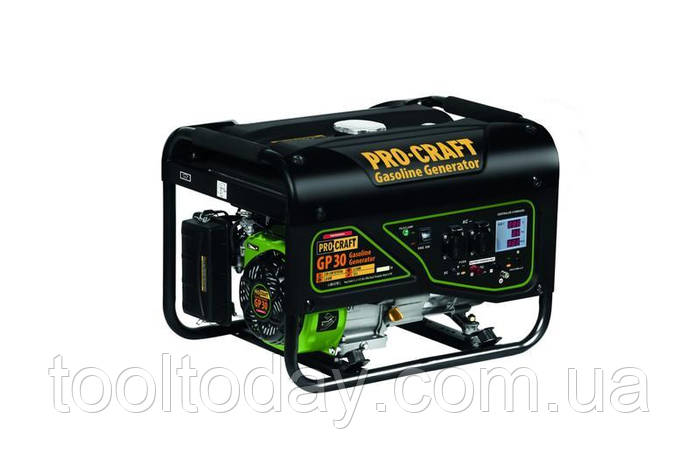 Купить Генератор бензиновый Proсraft GP30, цена 10000 ₴ — Prom.ua (ID#1926268317)