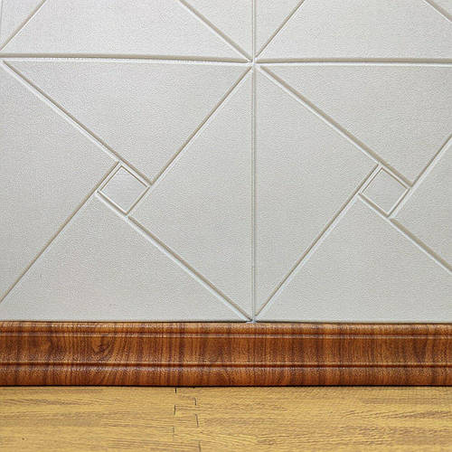 Купить Гнучкий самоклеючий плінтус / багет дуб золотий (125) SW ...