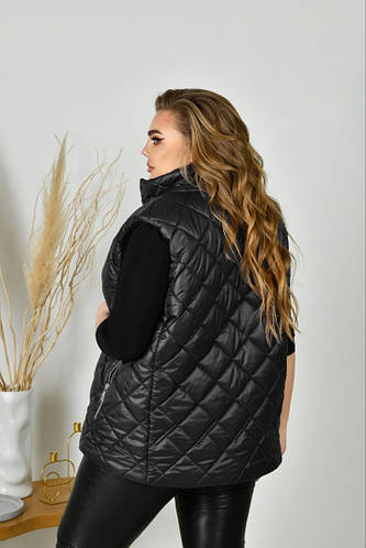 Купить Жилетка укороченная женская 52,54,56,58, цена 870 ₴ — Prom.ua ...