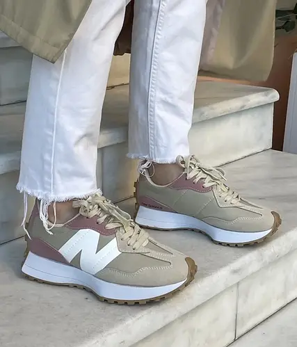 Купить кроссовки New Balance 327 Beige Pink 36, цена 1990 ₴ — Prom.ua ...
