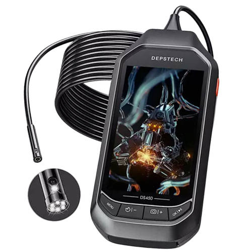Купить Эндоскоп с монитором DEPSTECH DS450 Dual 5 метров 8мм, цена 3890 ...