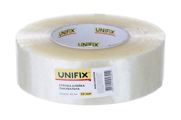 Скотч Unifix - 45 мм × 250 м × 50 мкм прозрачный (SK50-54057052) (ID ...