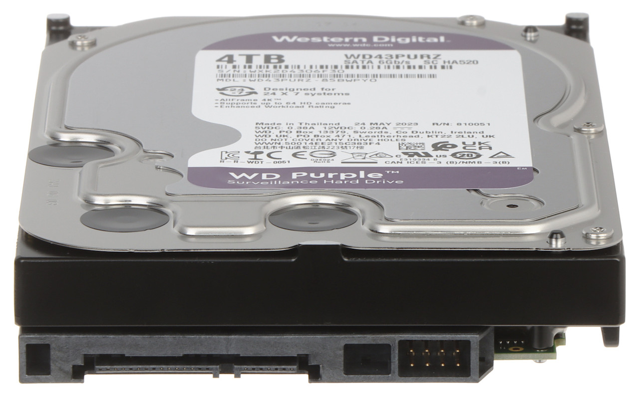 Жесткий диск HDD SATA 4TB WD Purple WD43PURZ (WD42PURZ, WD40PURZ) HDD ...