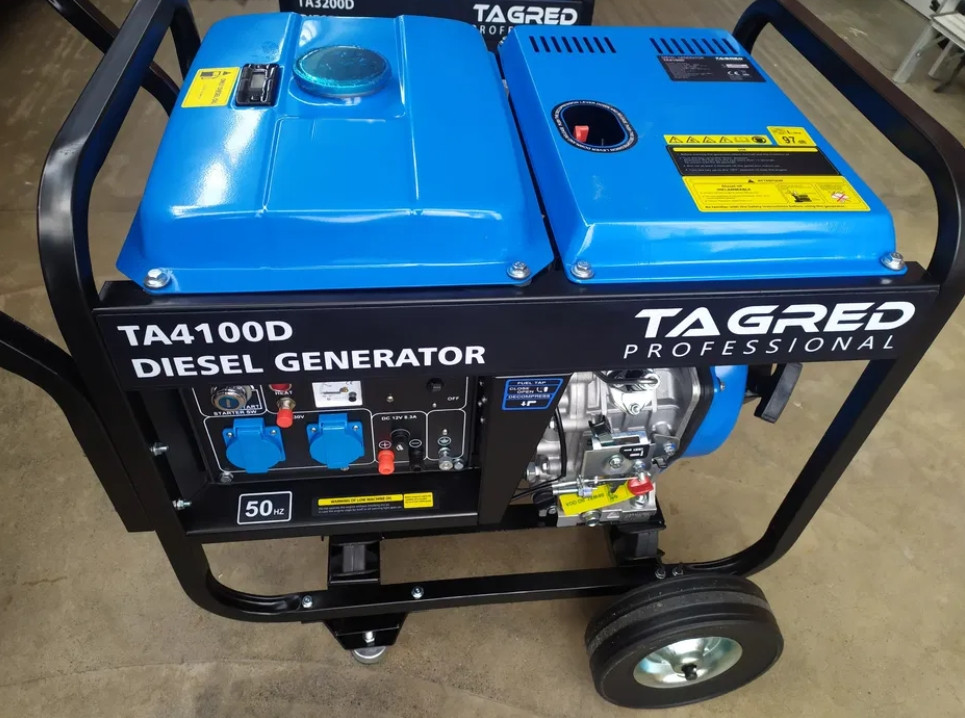 Купить Переносной генератор на дизельном топливе TAGRED TA4100D (4,1 ...