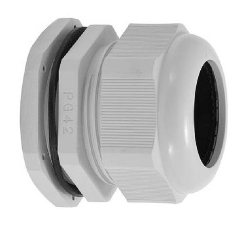 Кабельный ввод PG 42 сальник d32-38мм IP54 белый Techno Systems (ID ...