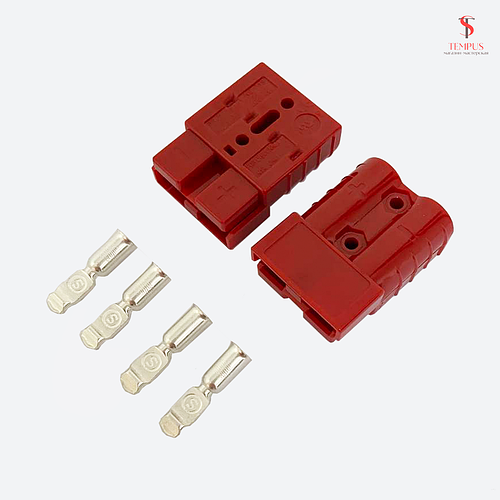 Роз'єм живлення Anderson 50A 600V червоний (ID#1507637766), ціна: 205 ...