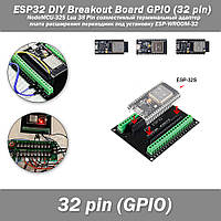 ESP32 DIY Breakout Board GPIO (32 pin) NodeMCU-32S Lua 38 Pin сумісний термінальний адаптер ...