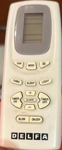 Пульт для DELFA GW-07C (ID#1887375770), цена: 300 ₴, купить на Prom.ua